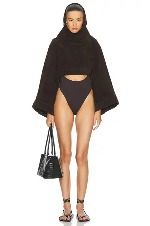 Alaïa Cutout One Piece Swimsuit