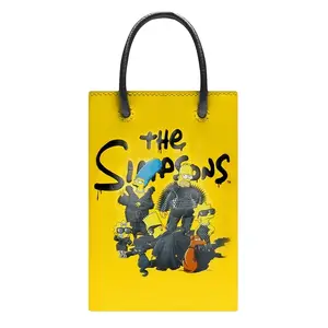 Balenciaga X The Simpsons And 20th Television Mini Shopper Tote - Yellow
