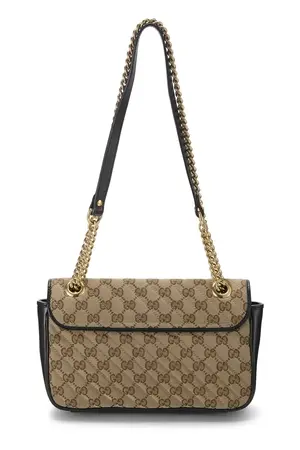 Gucci Original Gg Canvas Marmont Shoulder Bag