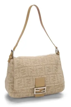 Fendi Zucca Wool Baguette