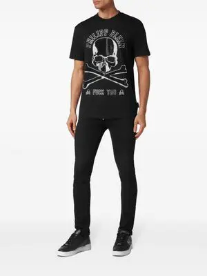 Philipp Plein Skull-print Cotton T-shirt