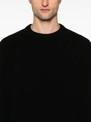 Rick Owens Fisherman-knit Virgin Wool Jumper