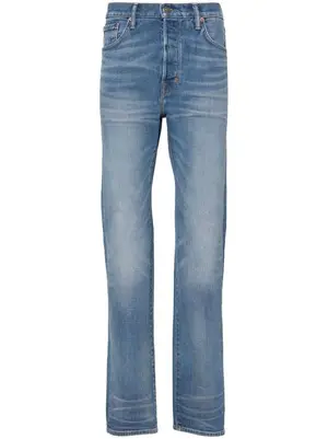 Tom Ford Medium Wash Jeans For Men