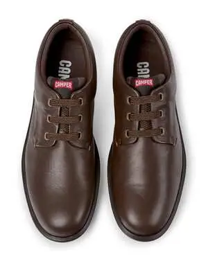 Camper Atom Work Leather Derby Shoes