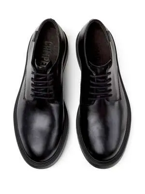 Camper Dean Leather Derby Shoes - Black