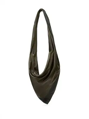 LEMAIRE Scarf Leather Shoulder Bag - Green
