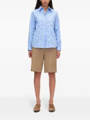 3.1 Phillip Lim Stripe-pattern Cotton-blend Shirt
