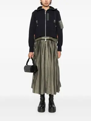 Sacai Panelled Colour-block Jacket
