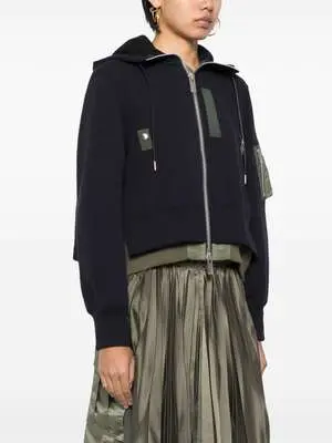 Sacai Panelled Colour-block Jacket