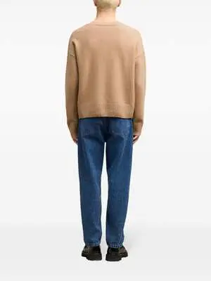 Ami De Coeur V-neck Jumper - Neutrals