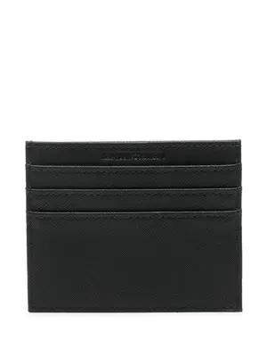 Emporio Armani Logo-plaque Leather Wallet Set