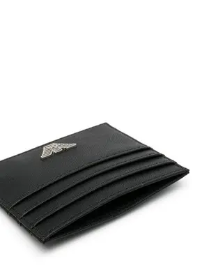 Emporio Armani Logo-plaque Leather Wallet Set