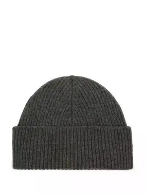 AMI Paris AMI Paris Ami De Coeur Beanie Grey