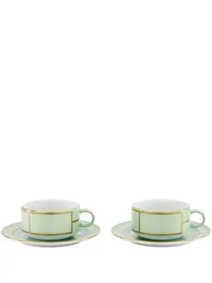 GINORI 1735 Diva Tea Cup - Green
