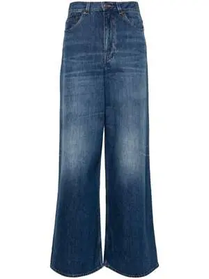 Chloé High-waisted Wide-leg Jeans