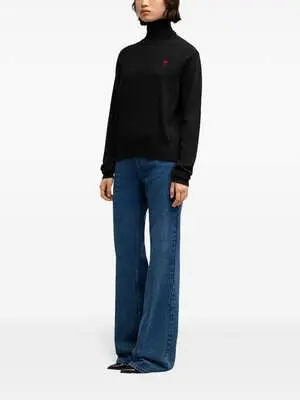 AMI Paris De Coeur Wool Jumper
