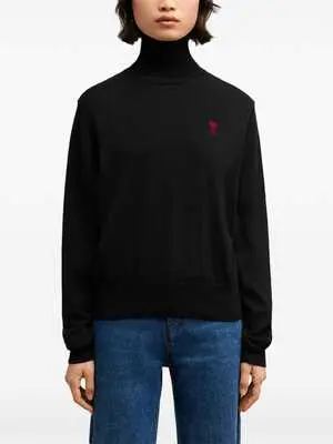 AMI Paris De Coeur Wool Jumper