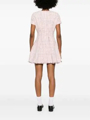 Maje Tweed Babydoll Dress