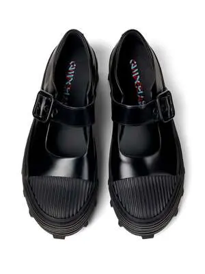 Camper Traktori Leather Loafers - Black