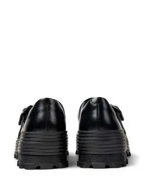 Camper Traktori Leather Loafers - Black
