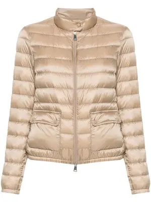 Moncler Lans Down Jacket - Neutrals