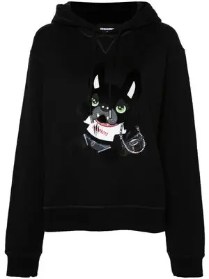 Dsquared2 Drawstring Sweatshirts Hoodies For Women