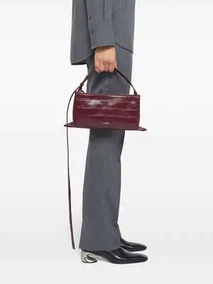 JIL SANDER Small Empire Shoulder Bag - Red