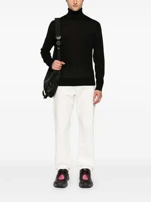 Dsquared2 Roll-neck Virgin Wool Jumper - Black