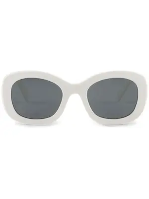 Prada Oversized Sunglasses - White