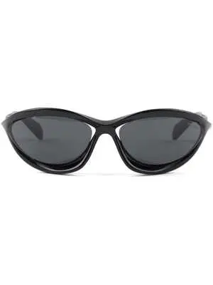 Prada Shield Sunglasses - Black