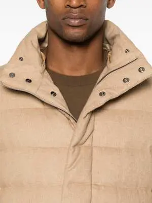 Herno High-neck Zip-up Quilted Coat