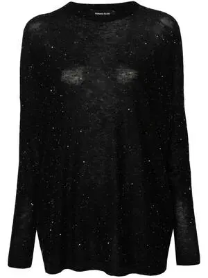 Sequin Embellished Sweaters for Women
