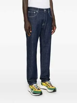Kenzo Logo-patch Tapered Jeans