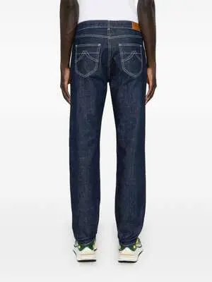 Kenzo Logo-patch Tapered Jeans