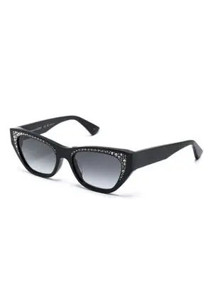 Alexander McQueen Pavé-jewelled Sunglasses