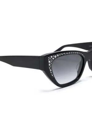 Alexander McQueen Pavé-jewelled Sunglasses