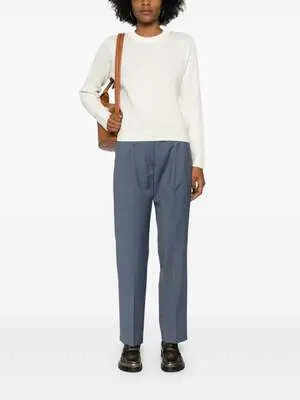GOLDEN GOOSE Crystal Embellished Jumper - White