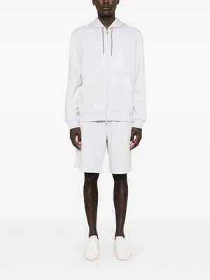 Brunello Cucinelli Mélange Track Shorts - Grey