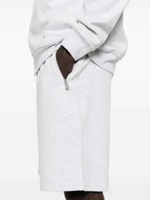 Brunello Cucinelli Mélange Track Shorts - Grey