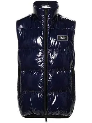 Dsquared2 Ultra Light Down Vest - Blue