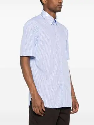 XACUS Check-pattern Cotton Shirt