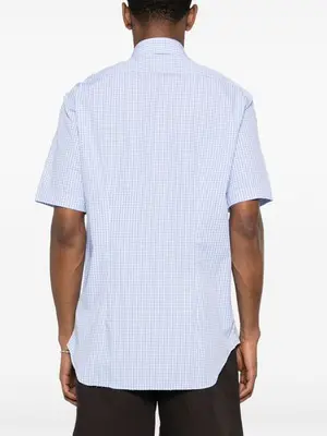 XACUS Check-pattern Cotton Shirt