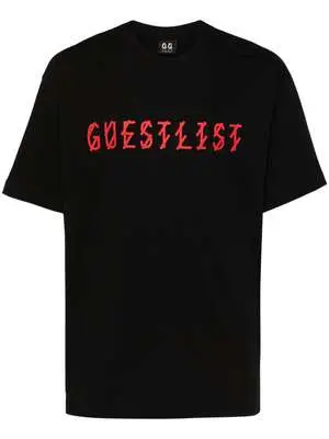 44 LABEL GROUP Lasered Cotton T-shirt
