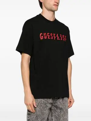 44 LABEL GROUP Lasered Cotton T-shirt