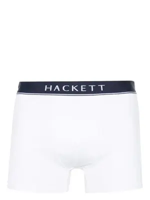 HACKETT LONDON Logo-waistband Cotton Briefs