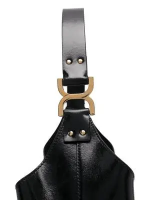 Chloé Marcie Leather Tote Bag - Black