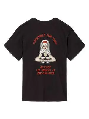 RE/DONE Cocktails For Two Graphic T-shirt