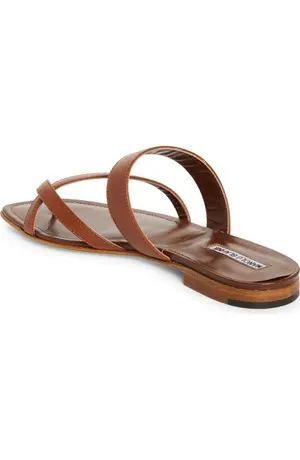 Manolo Blahnik Susa Sandal - Brown
