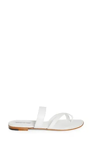 Manolo Blahnik Susa Sandal - White