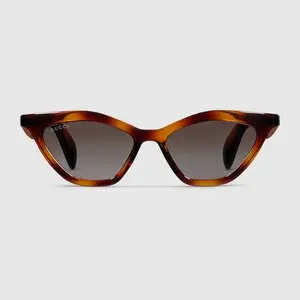 Gucci Cat Eye Sunglasses - Brown